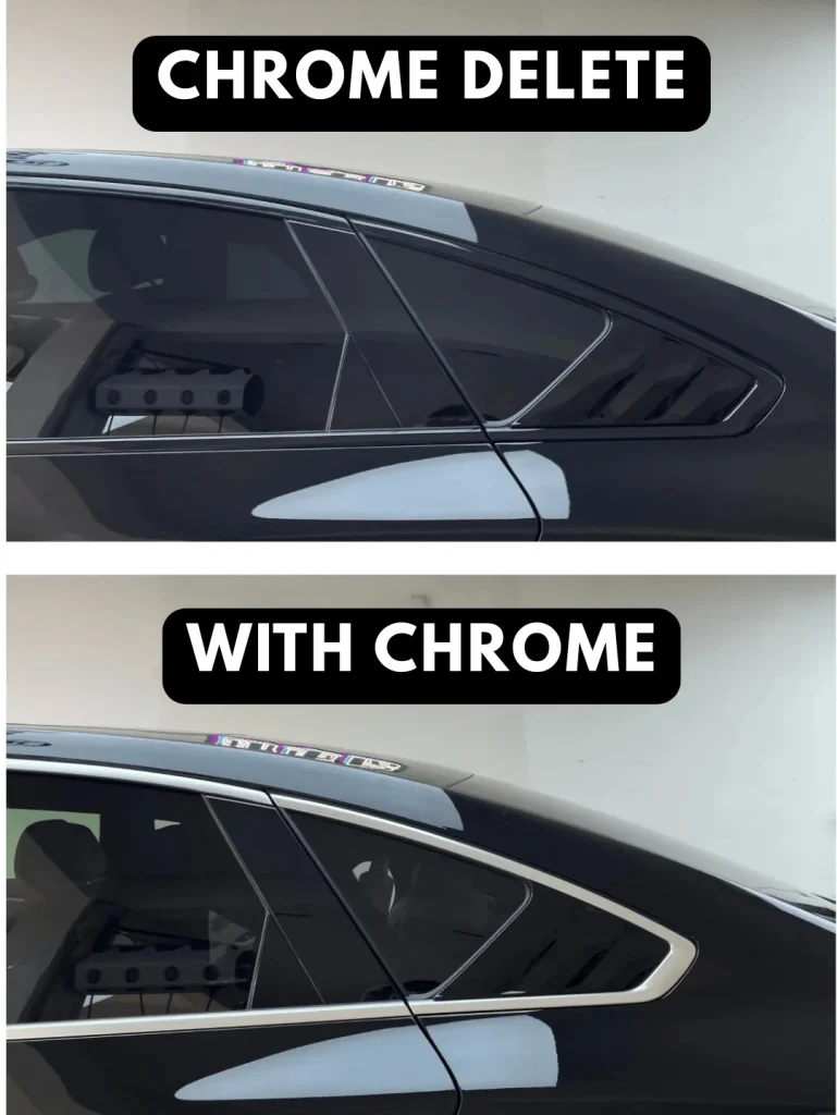 Chrome Delete Service | Sleek Vehicle Trim Customization